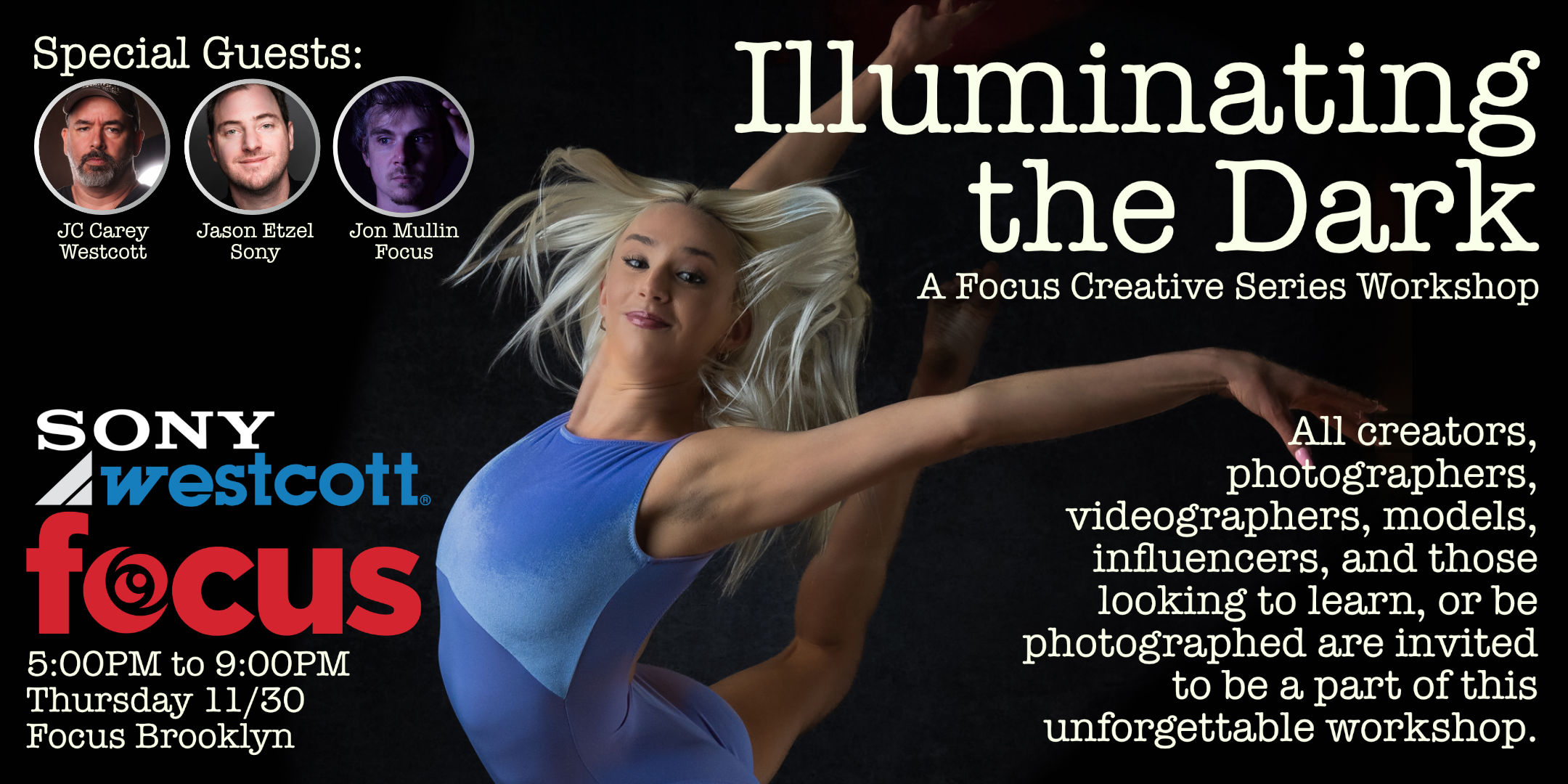 💡Illuminating the Dark: A Focus Creative's Series Workshop featuring ...